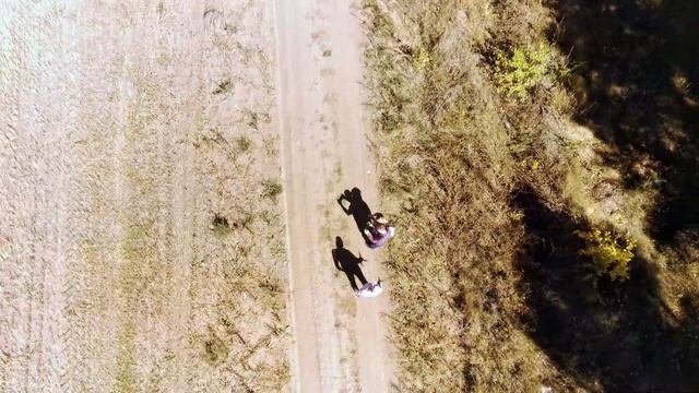 Рубцовск. Поле за городом. Съемка с дрона. Оператор Матвей Дубоенко.