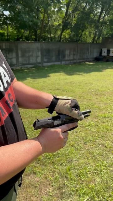 СР1МП "Гюрза" 9×21 мм. Стрельба из пистолета.