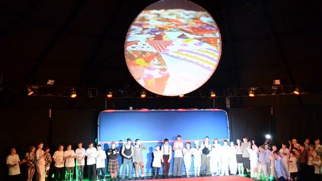 3D-мэппинг на детском фестивале «Летающие дети». Упсала-Цирк | Ascreen