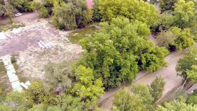 Рубцовск, Детский парк, съемка с дрона.