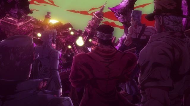 Невероятное приключение ДжоДжо: Рыцари звёздной пыли сезон 2 опенинг 2.2 / JoJo opening TV-2 OP02 v2