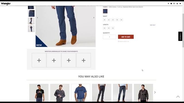 Новая коллекция Wrangler made in USA selvedge 27406 | Wrangler 27406 collection