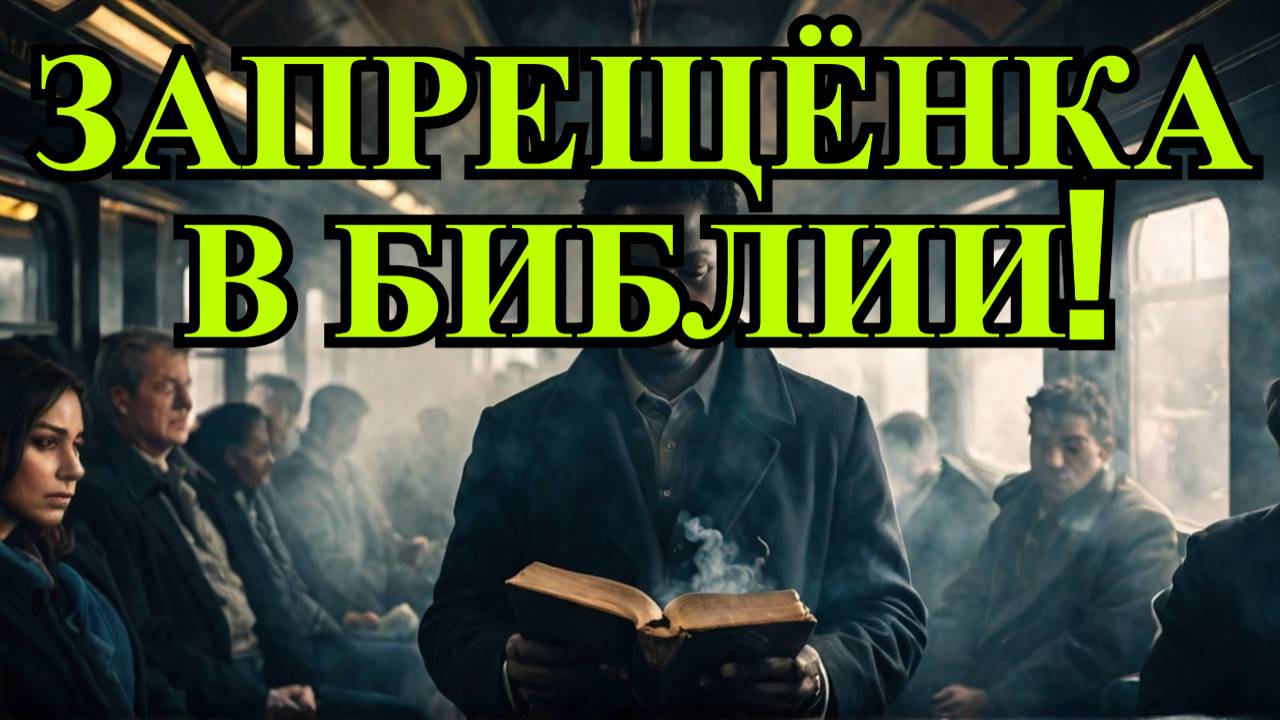 Наркотики в Библии! Шокирующий случай в поезде