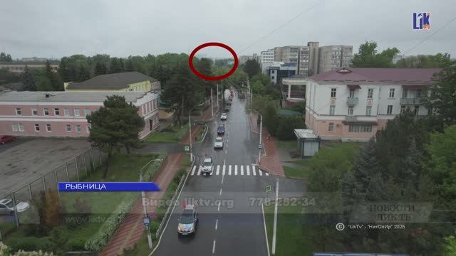 Падение дрона