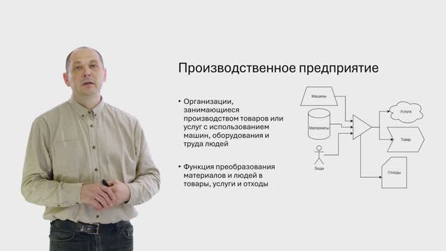Урок 1. Производственное предприятие