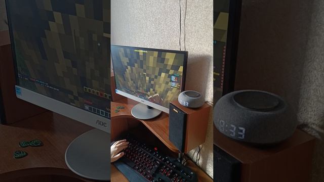 1 часть как я играю на  сервере