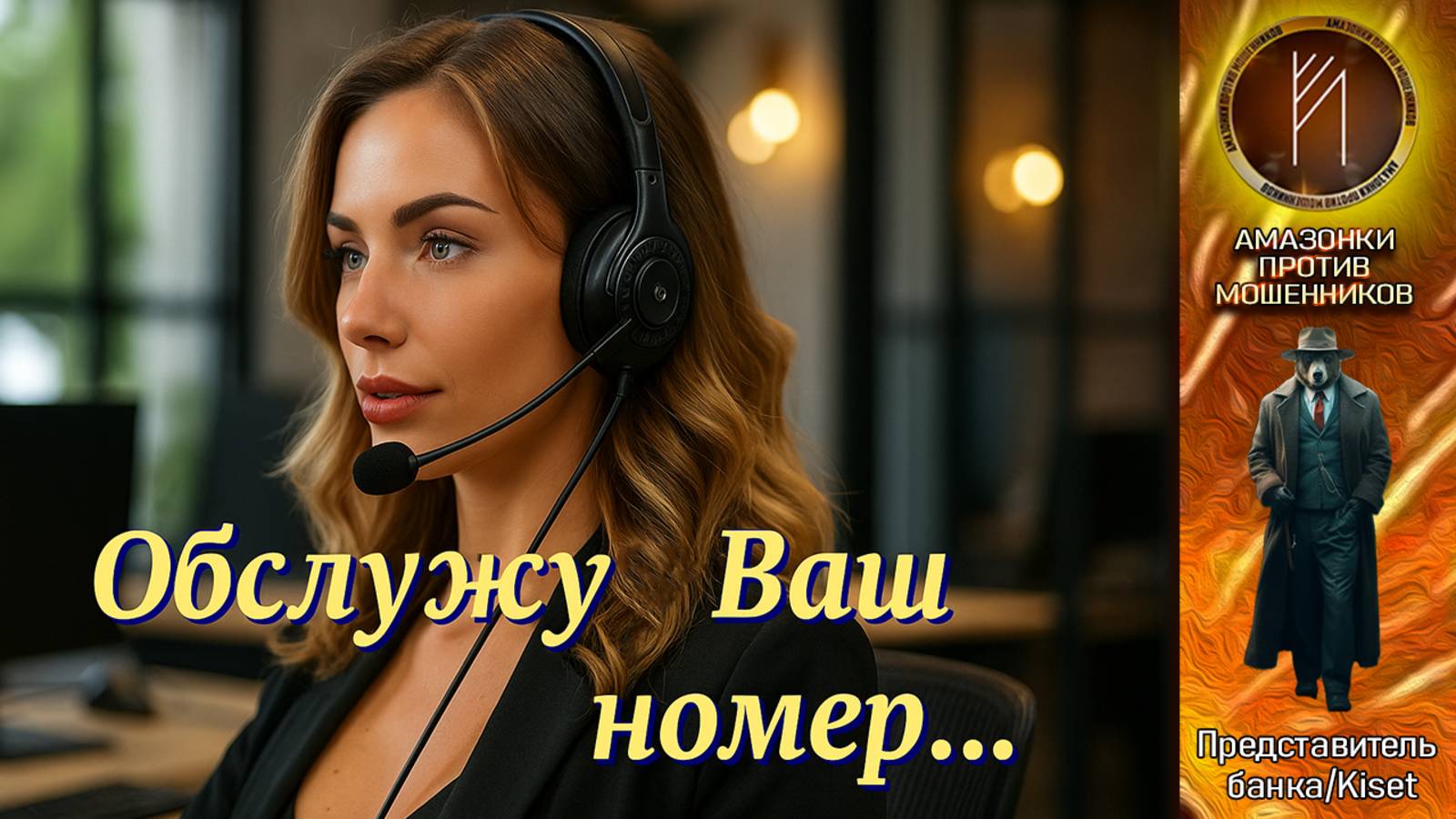 ПРЕДСТАВИТЕЛЬ БАНКА. Обслужу Ваш номер. Телефонное мошенничество