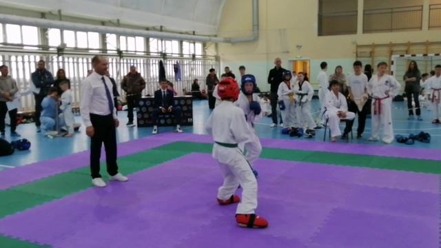 19)Киньдиков Ирбис+Стрикун Кирилл-Тхэквондо ИТФ-80 лет Победы-Сахалин-11 мая 2025