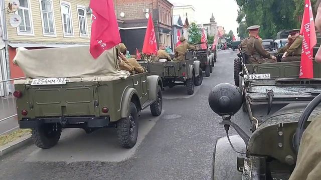 24 июня 2020. Парад победы в г. Самаре глазами реконструктора.