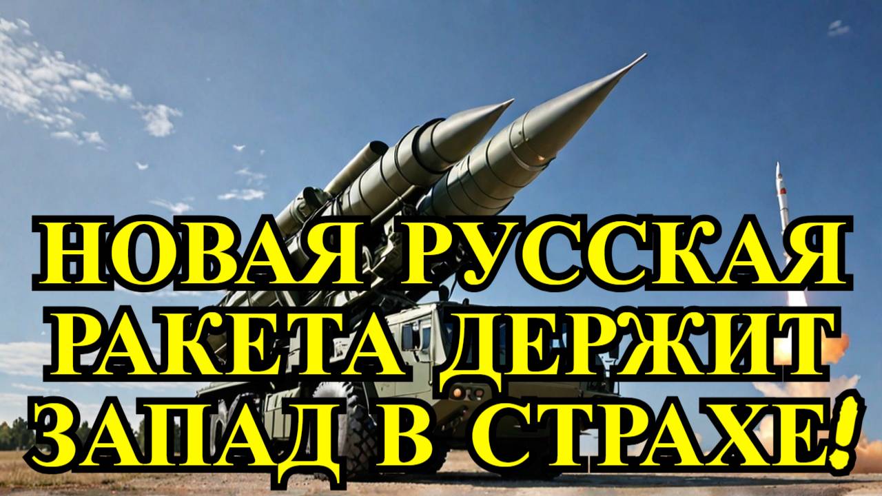 Россия тестирует ракету «Орешник» Сигнал Западу!