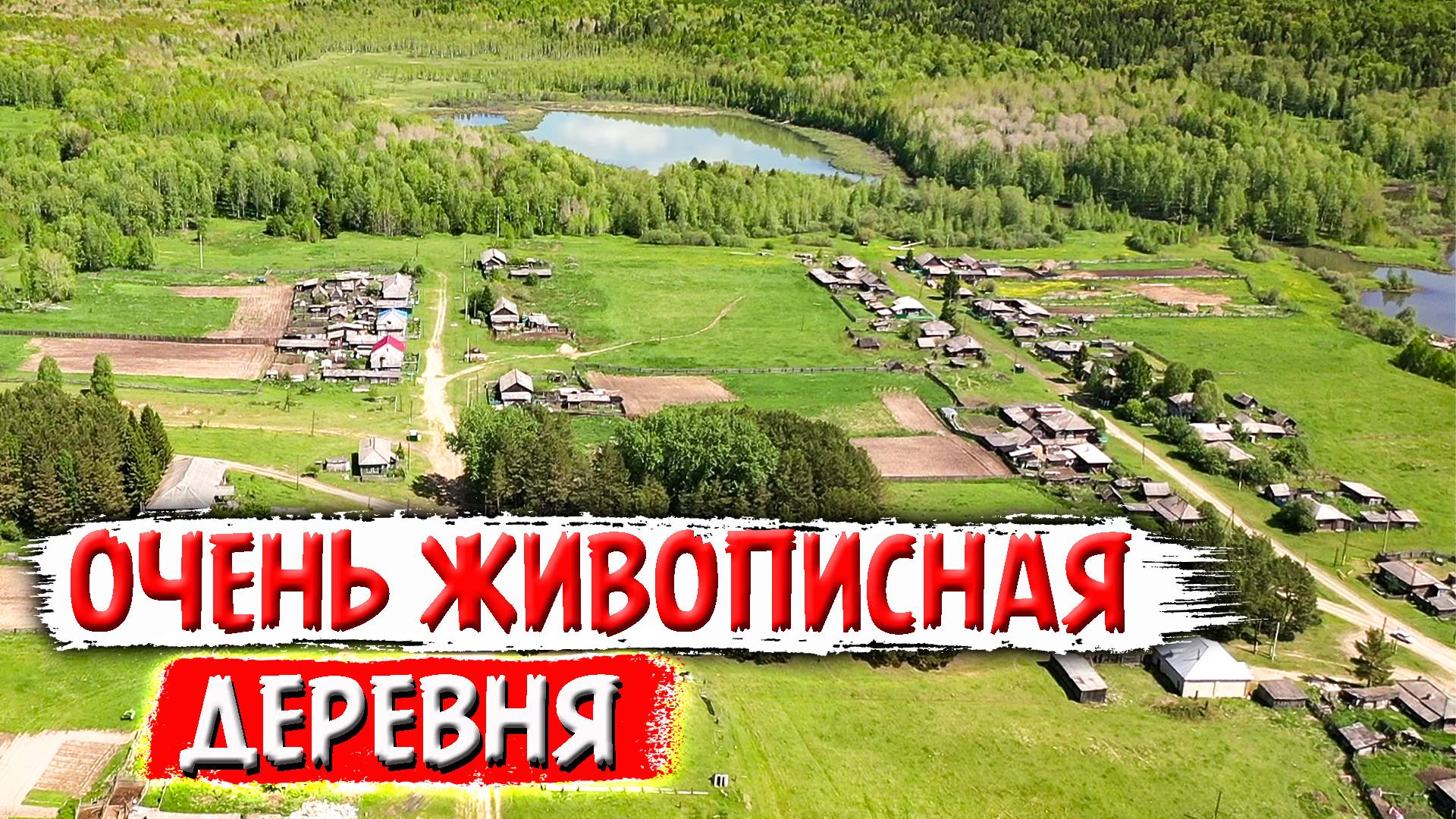 440. Деревня Поречье Омская область. Красивые места, но много пустых домов. Неужели деревня умирает?