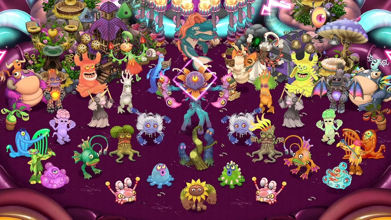 Остров Псионики - Вся Песня 5.2 (My Singing Monsters, Мои Поющие Монстры, Msm, Мсм)