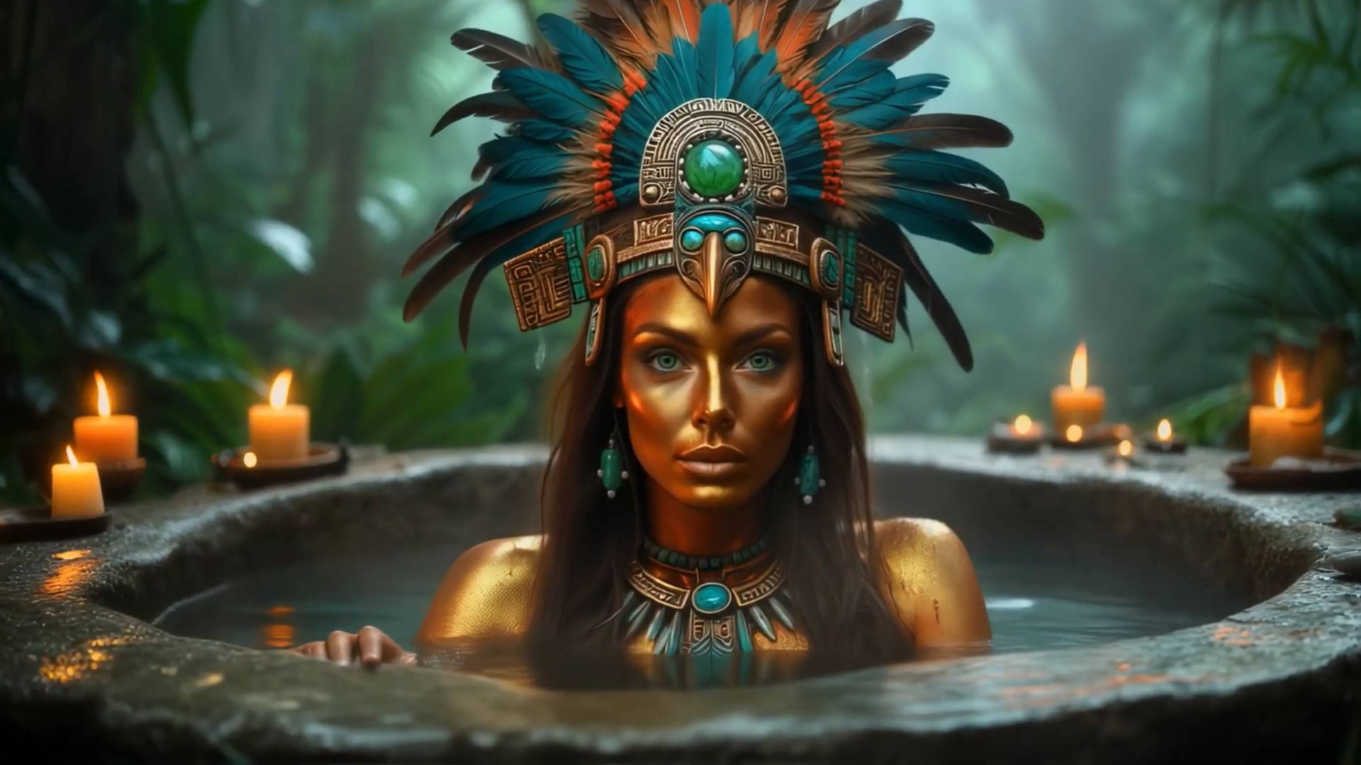 Priestess of Aztec - Sacred Jungle Video