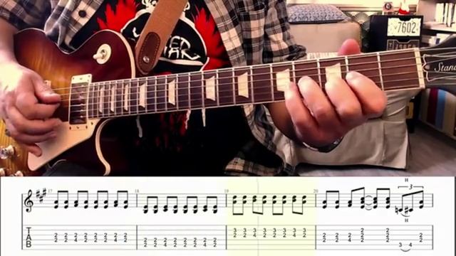 Heavy Texas Blues ZZ Top Style Solo in A(tab,backing track)