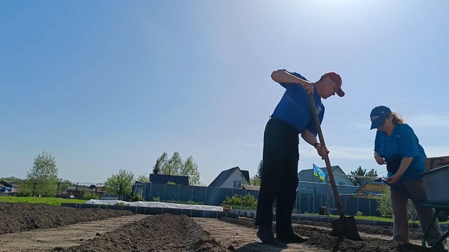 9 МАЯ. Сажаем картошку.