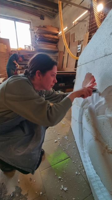 Голова Орфея из Глины поёт #глина #искусство #керамика #гончар #pottery #творчество