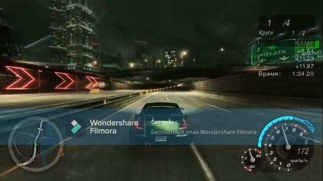 NFS_U2 прокатка по кольцу. под музычку