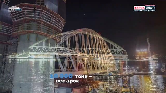 Четыре года строительства Крымского моста за 2 минуты. 15 мая 2018 года.