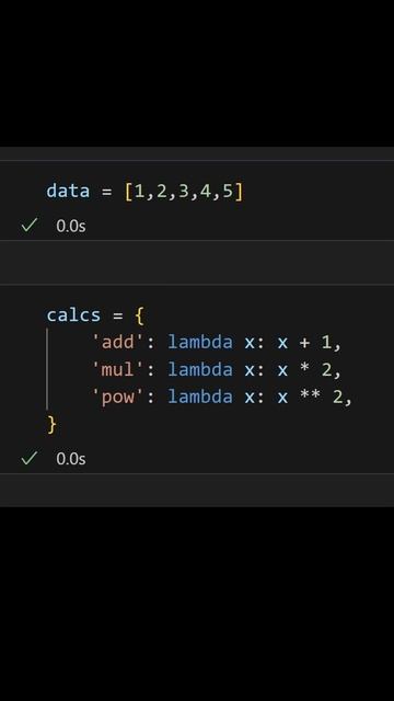 Секреты Python Словари с лямбда-функциями