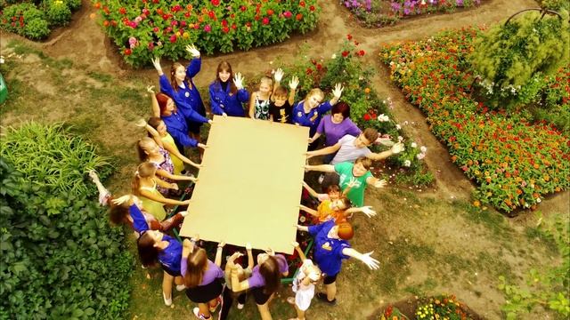 Фотографирование с дрона для плаката на ДР города.