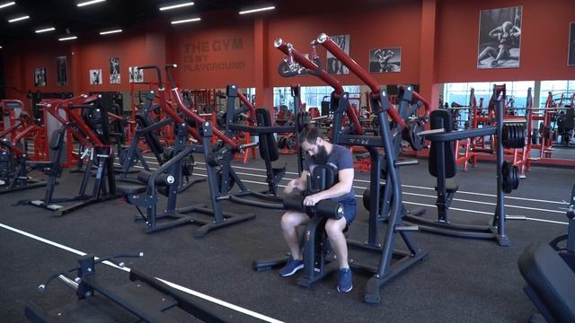 Тренажер Верхняя тяга со свободными рукоятками Smith SH029