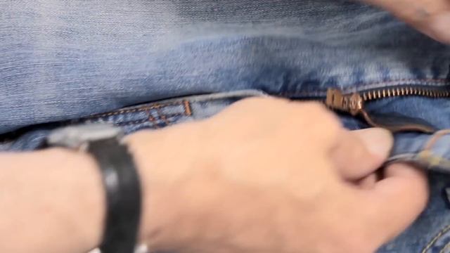 Мужские джинсы Levi's 505 cabana вес 10 унций