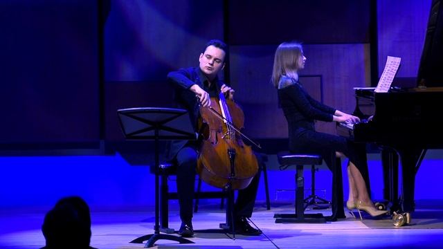 И.С.Бах - Адажио из концерта ре-минор (виолончель и фортепиано) - А. Чубачин и К. Золотых