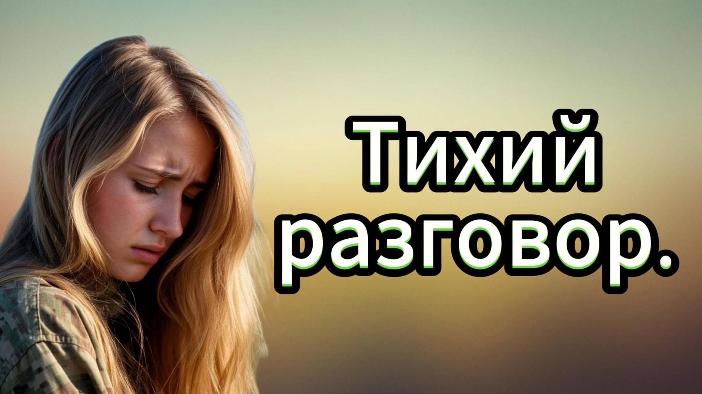 Песня Тихий разговор