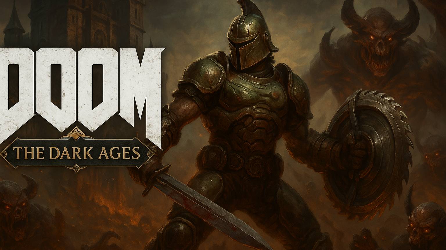 DOOM The  Dark Ages Прохождениe Без Комментариев #1