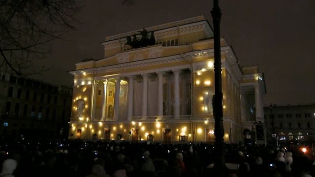 3D-мэппинг шоу на здание Александринского театра. Полная версия | Ascreen