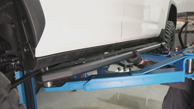 Пороги BMS Travel для Тойота Ленд Крузер 300 (2 шт.)