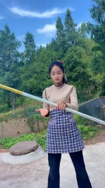 Кунг-Фу Вращение палки Урок1