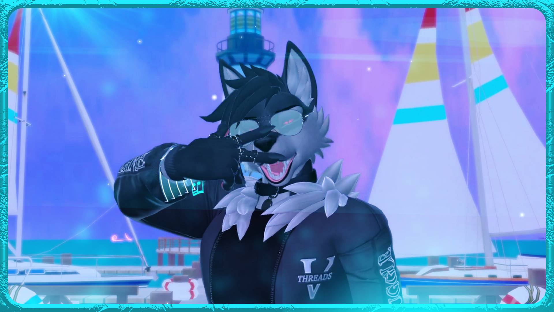 🐺 Роско исполняет 【MMD】EVERGLOW - DUN DUN