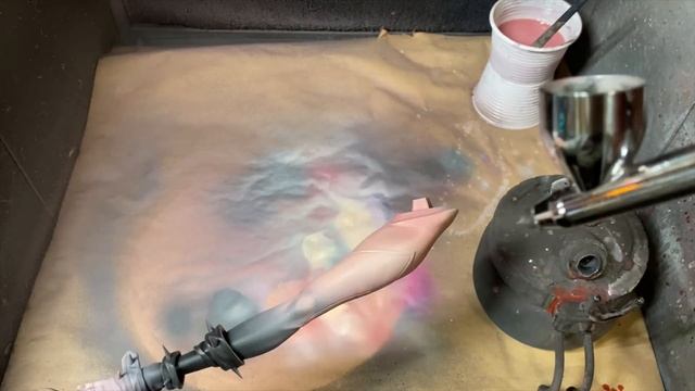 Transforming a 3D Printed Malice from Marvel Rivals Into Art!