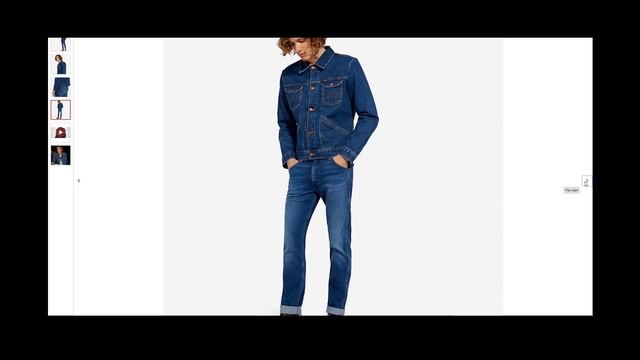 Джинсы и куртки Wrangler collections ICON