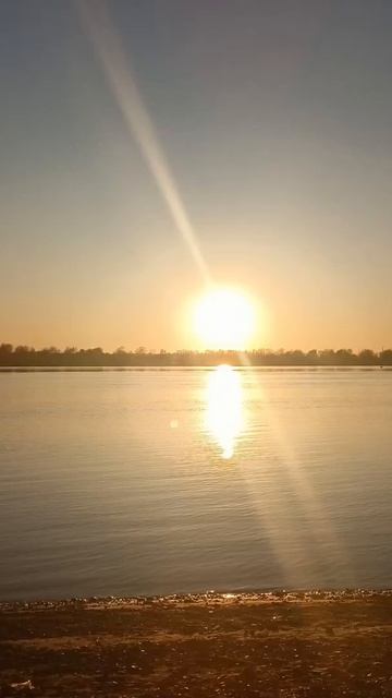 ЗАКАТ НАД ОБЬЮ