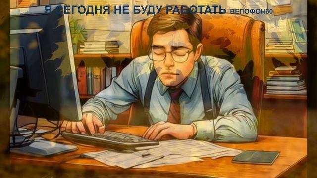 Я сегодня не буду работать