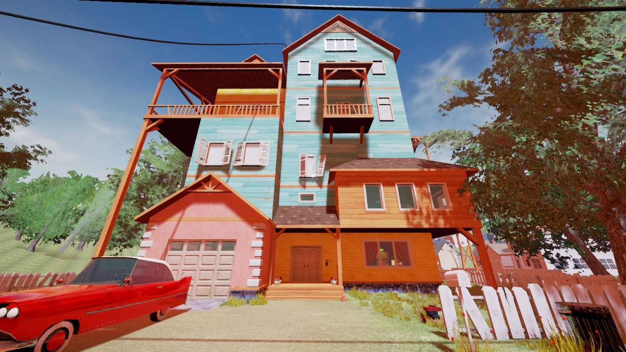 Новый дом соседа ? Hello neighbor alpha 1