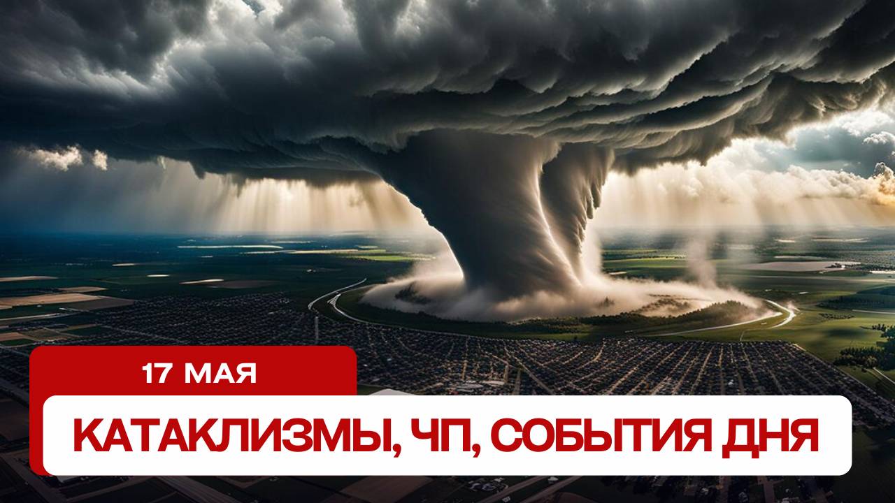 Катаклизмы за день 17.05.2025. Новости, ЧП, события дня