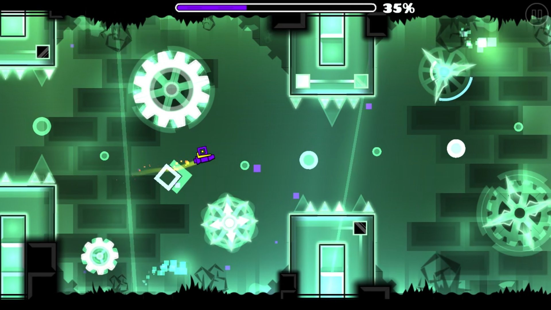 SPARKS 100%/// Geometry dash 2.2