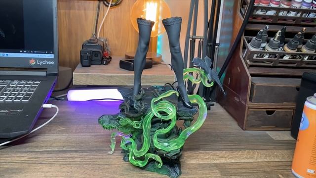 I Painted Maleficent. Nothing Exploded. Somehow.