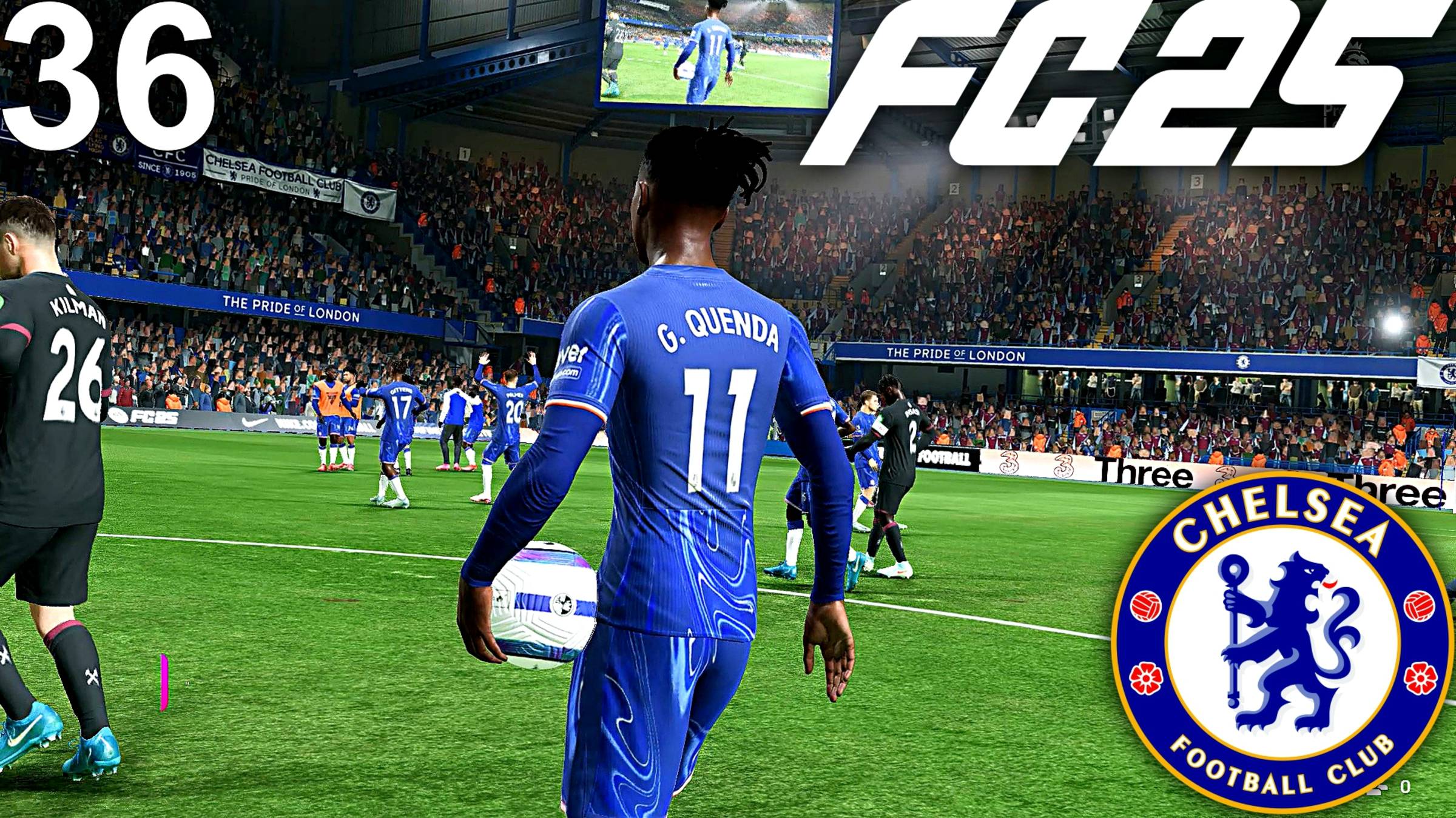 FC 25 КАРЬЕРА ЗА ЧЕЛСИ #36 - СТЫКОВЫЕ МАТЧИ С АЕКОМ В ЛЧ и ЛОНДОНСКОЕ ДЕРБИ С АРСЕНАЛОМ!!!