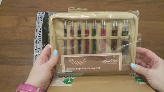 ОБЗОР НАБОРА СЪЕМНЫХ СПИЦ "Royale" Deluxe Set от Knit Pro