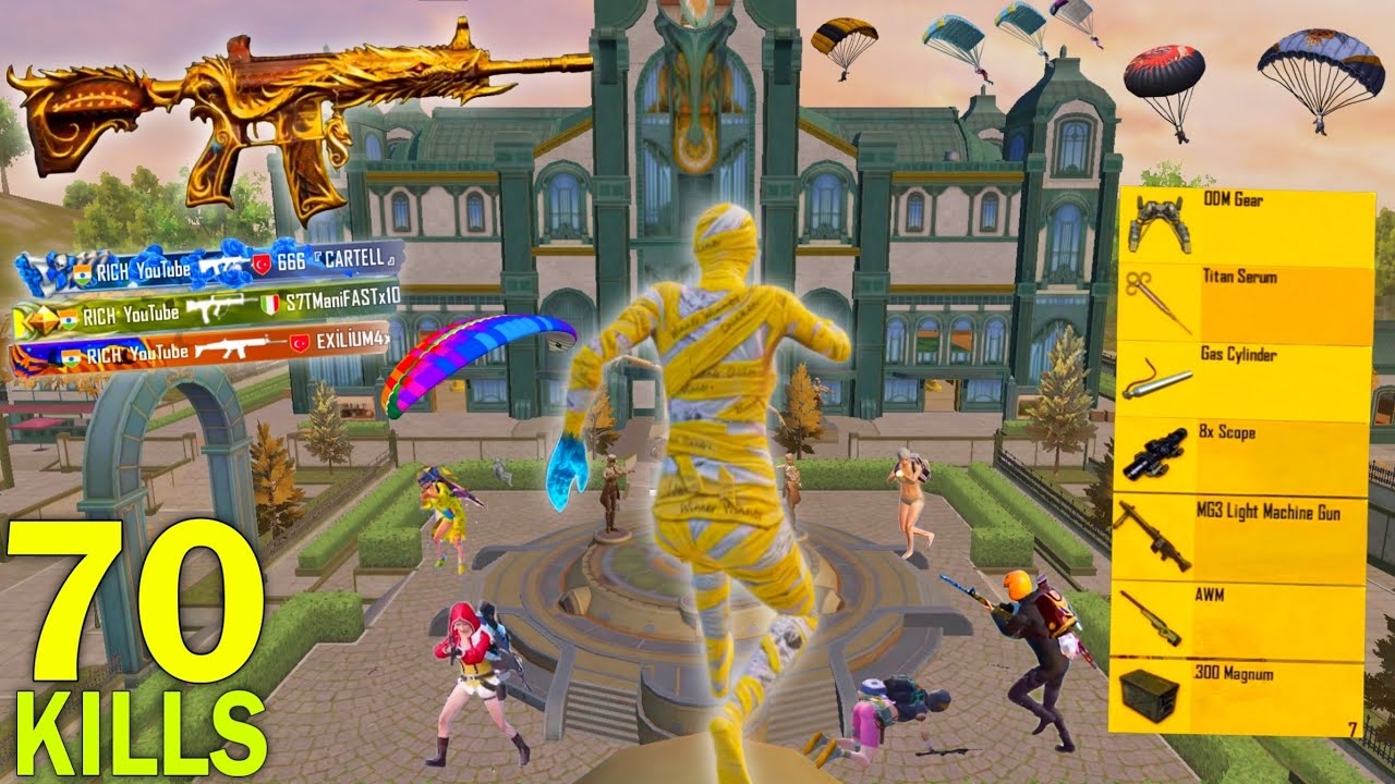 70 убийств🔥 ЗА 20 МИНУТ НОВЫЙ САМЫЙ СЛОЖНЫЙ ГЕЙМПЛЕЙ 🥵 Pubg mobile