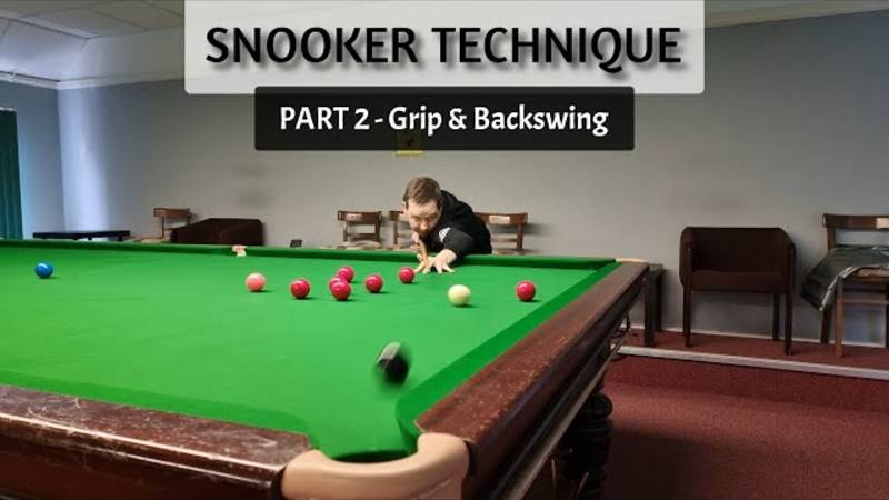 BartonSnooker | Техника снукера: хват и винт | Часть 2