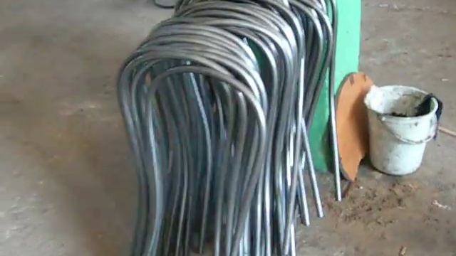 Изготовление металлических венских стульев