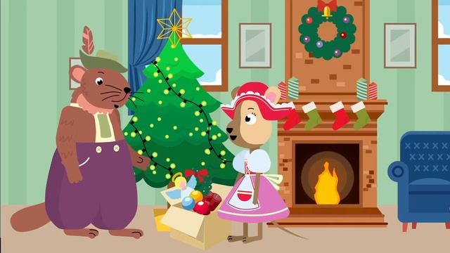 Йози и Зузи готовятся к Рождеству  Детский мультфильм на немецком языке