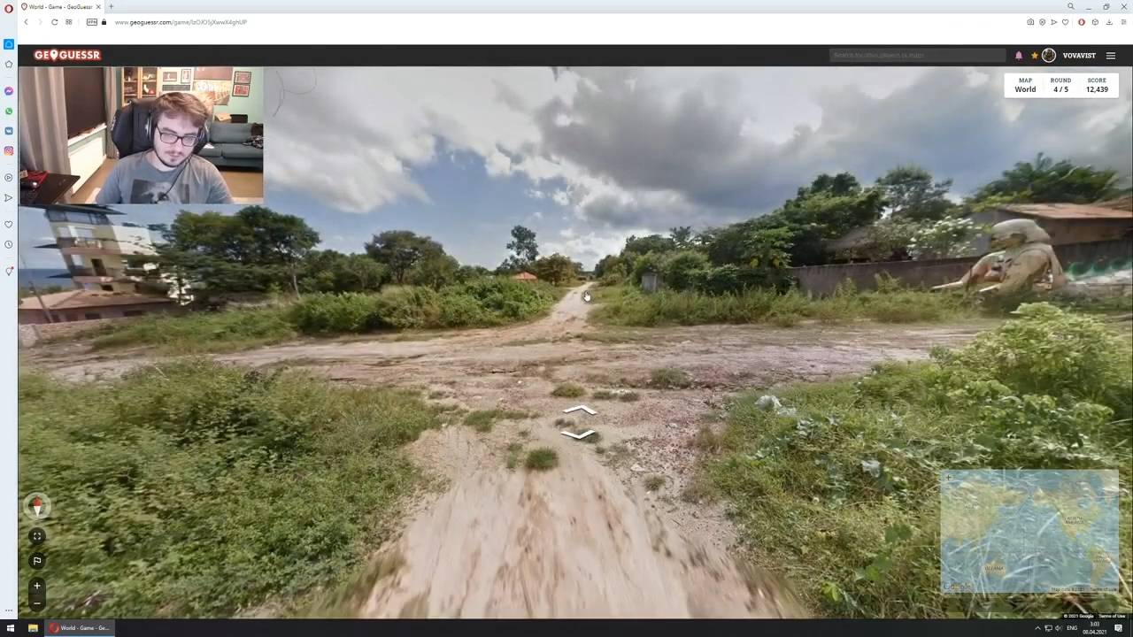 Maddyson - играет в GeoGuessr (Россия, Мир)