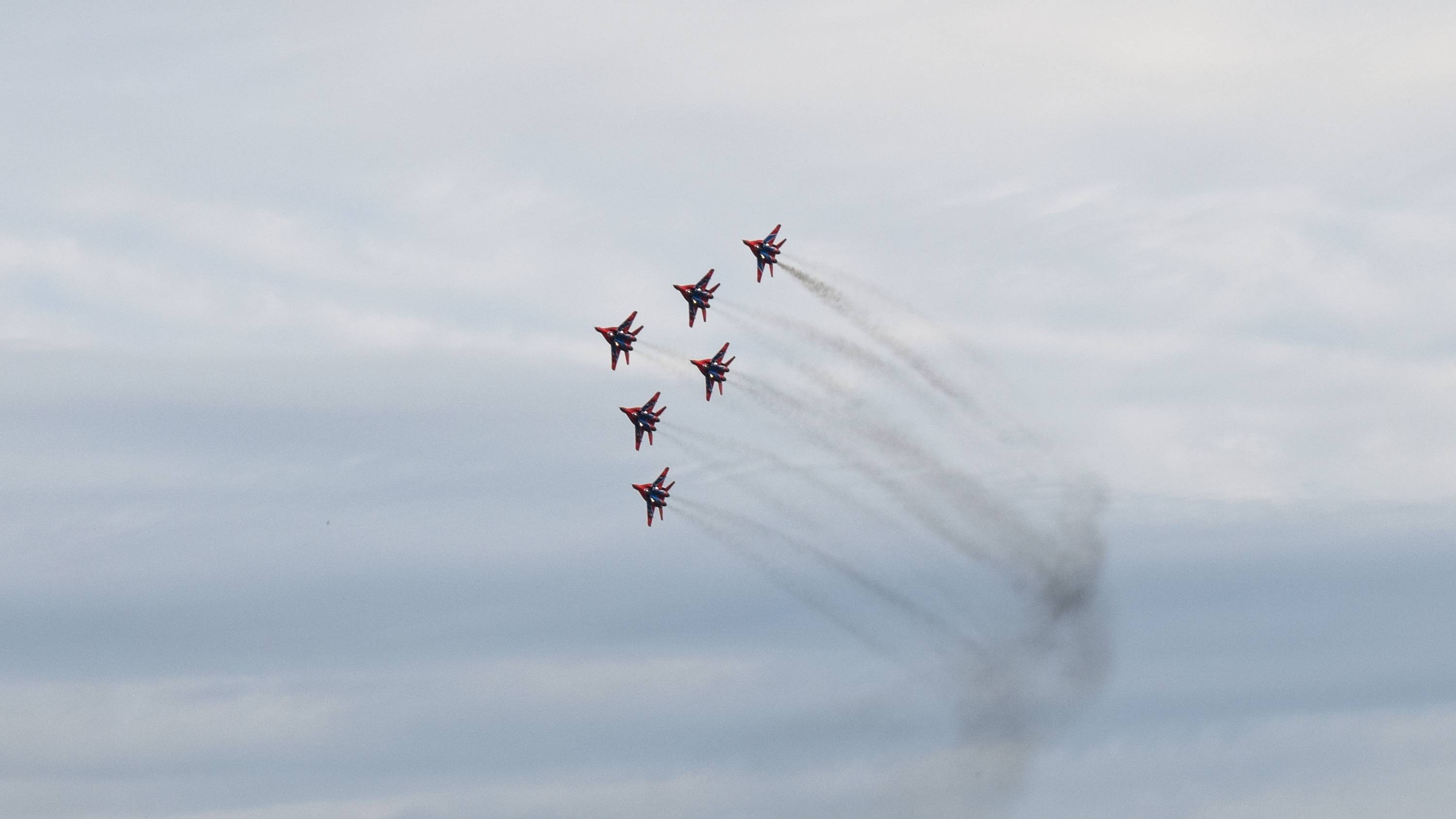 Пилотажная группа Стрижи. Авиашоу в Барнауле (Часть 2)