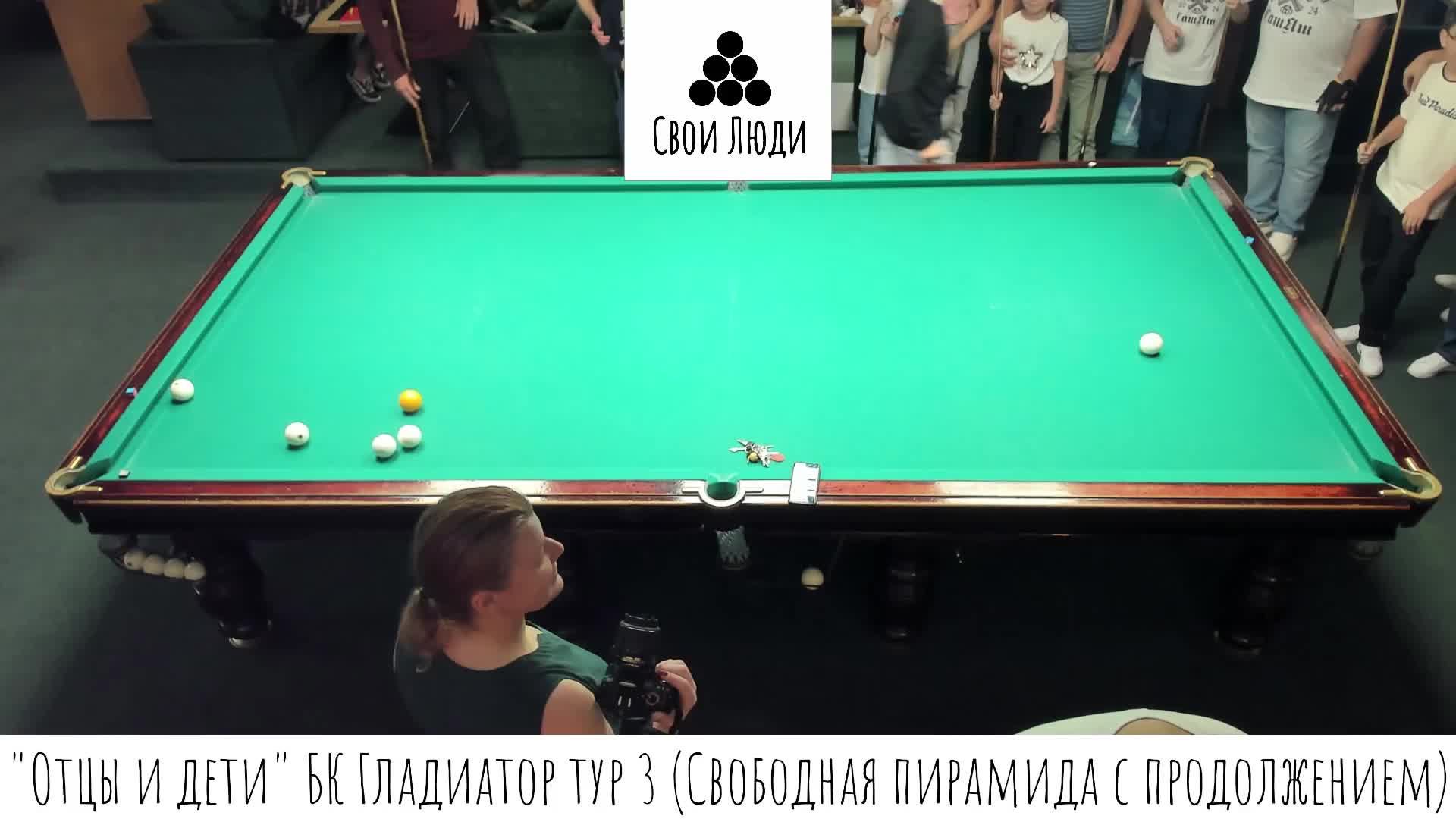 "Отцы и дети" БК Гладиатор тур 3 (Свободная пирамида с продолжением)